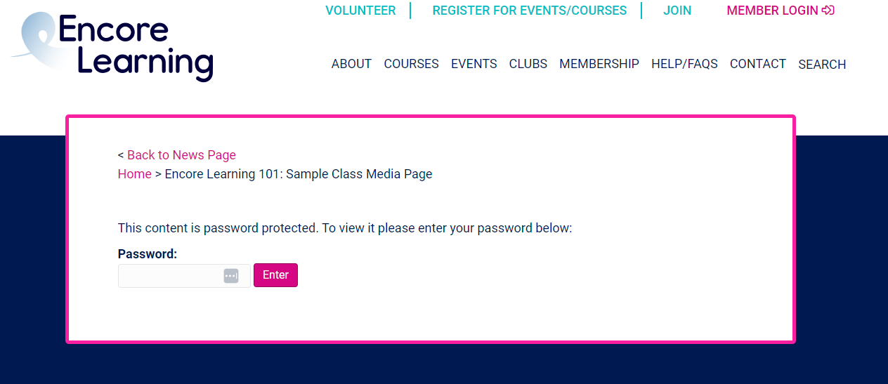 Quick Start Guide - Encore Learning